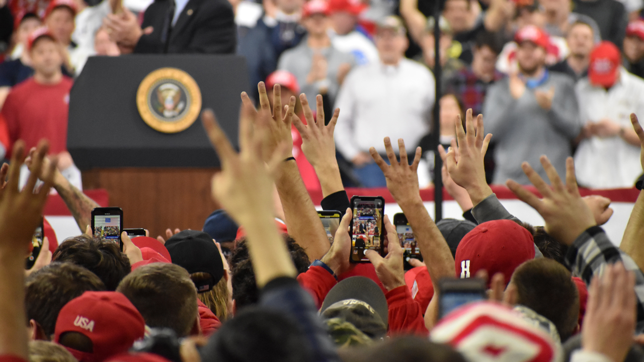 See photos: Trump aims to 'fuel' his campaign with rally in Milwaukee