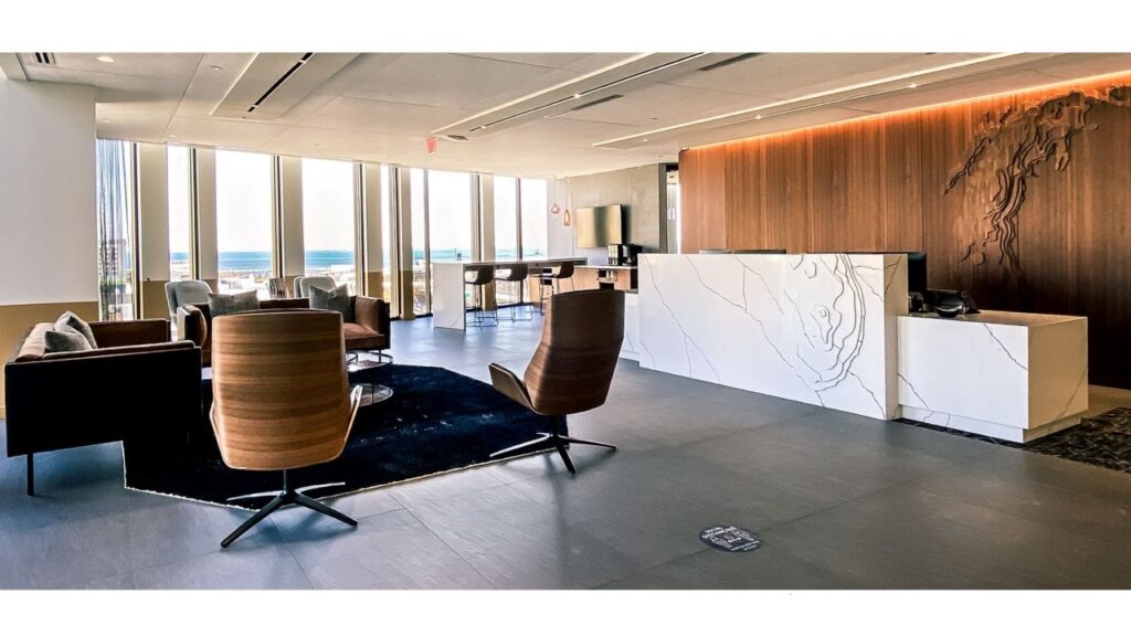 See photos: Husch Blackwell settles into new Milwaukee office, in Huron ...