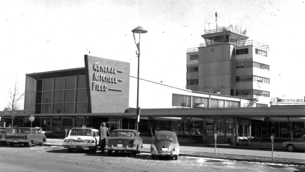 Glance at yesteryear: A new terminal at Mitchell Field