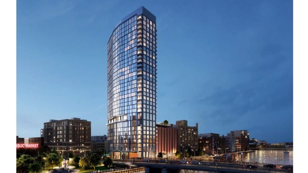 Plans unveiled for 32-story luxury apartment tower in Third Ward