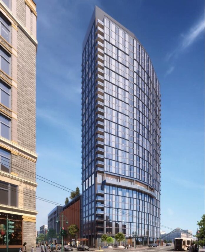 Plans unveiled for 32-story luxury apartment tower in Third Ward