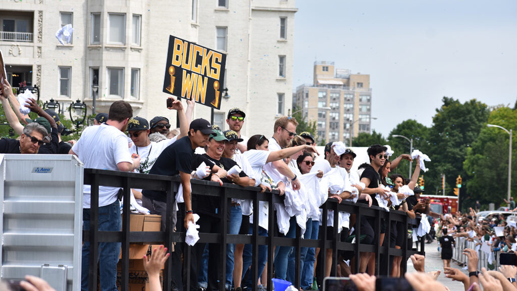 See photos of Bucks' NBA championship parade and celebration in ...