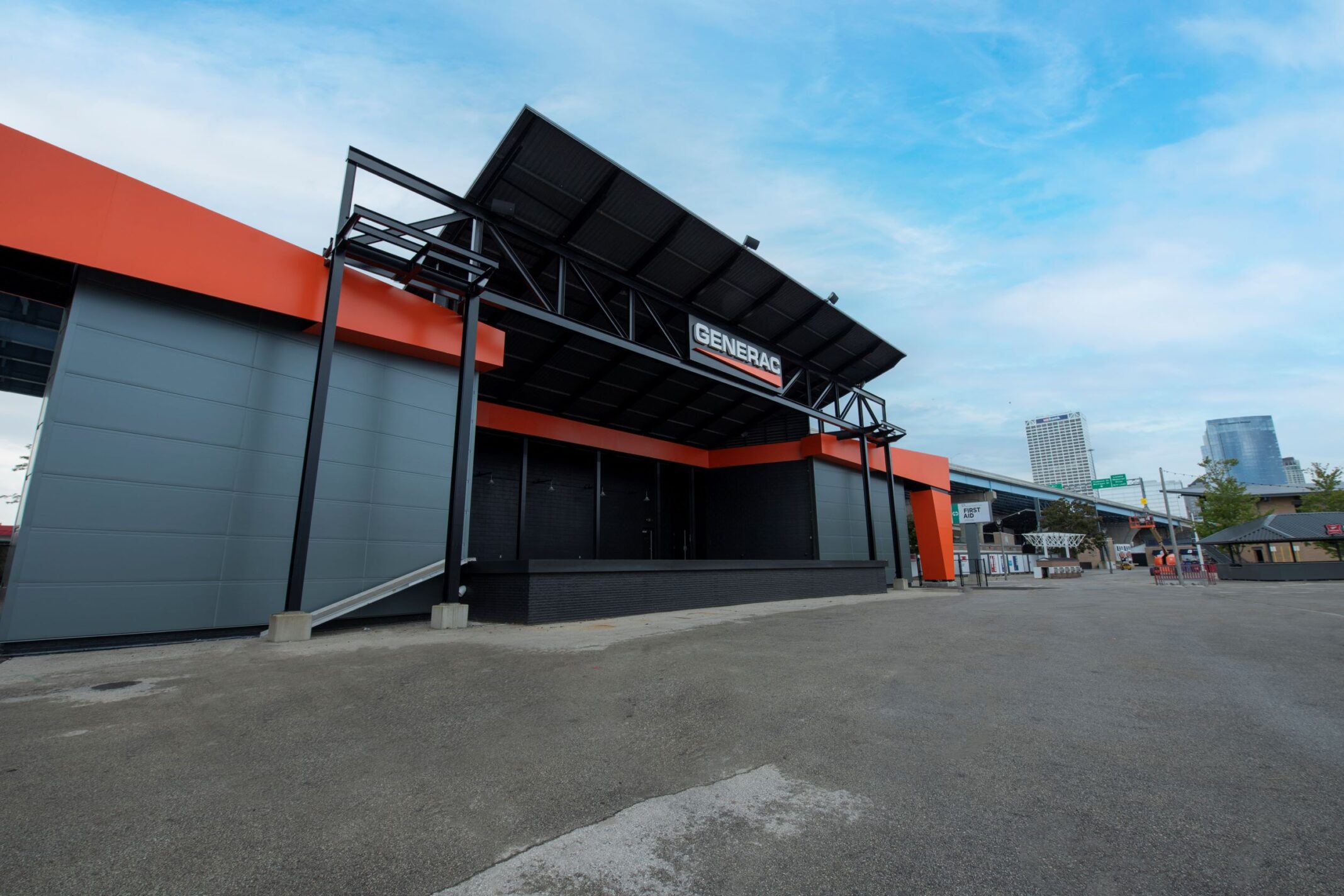 See photos of the new Generac Power Stage at the Summerfest grounds