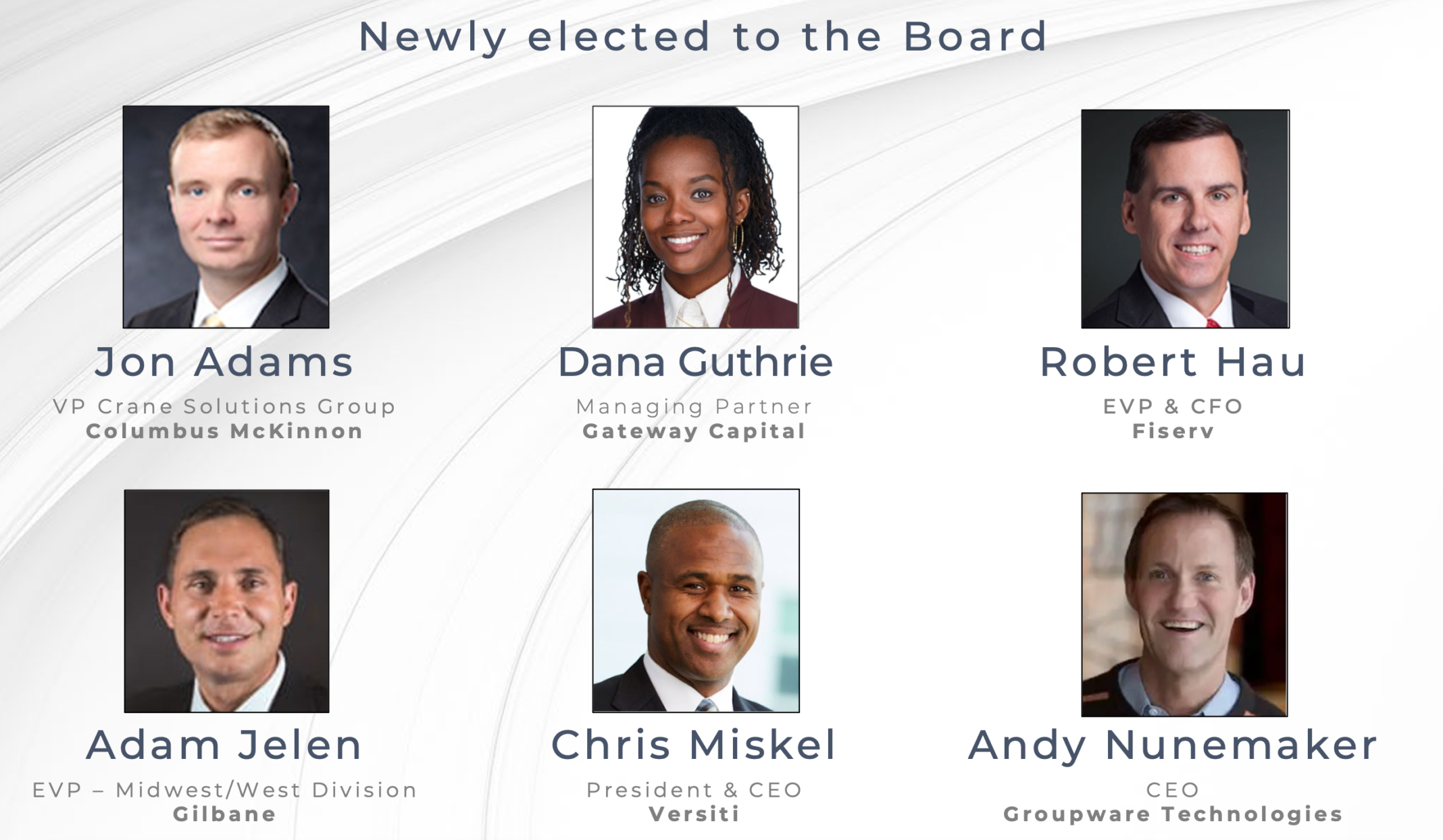 Six new members join MMAC board