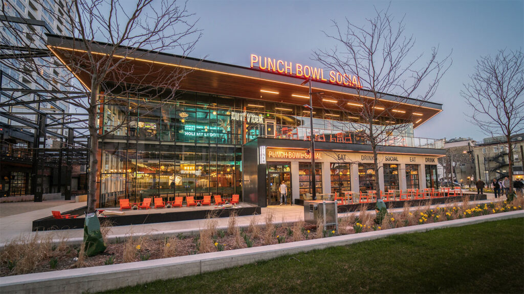 Bars & Recreation to take over former Punch Bowl Social space in the ...