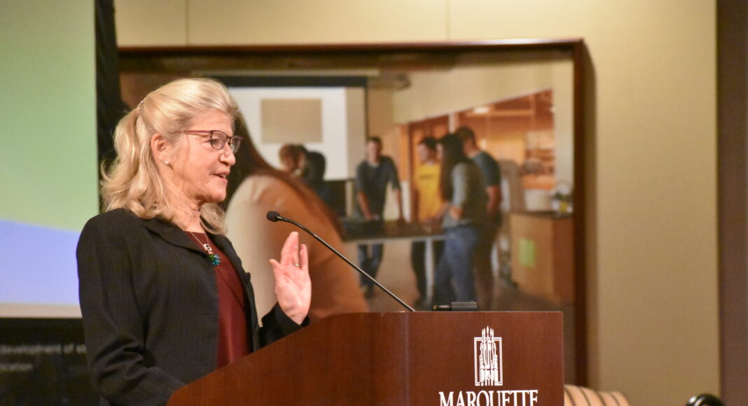 Helen Johnson-Leipold shares business tips for success at Marquette ...