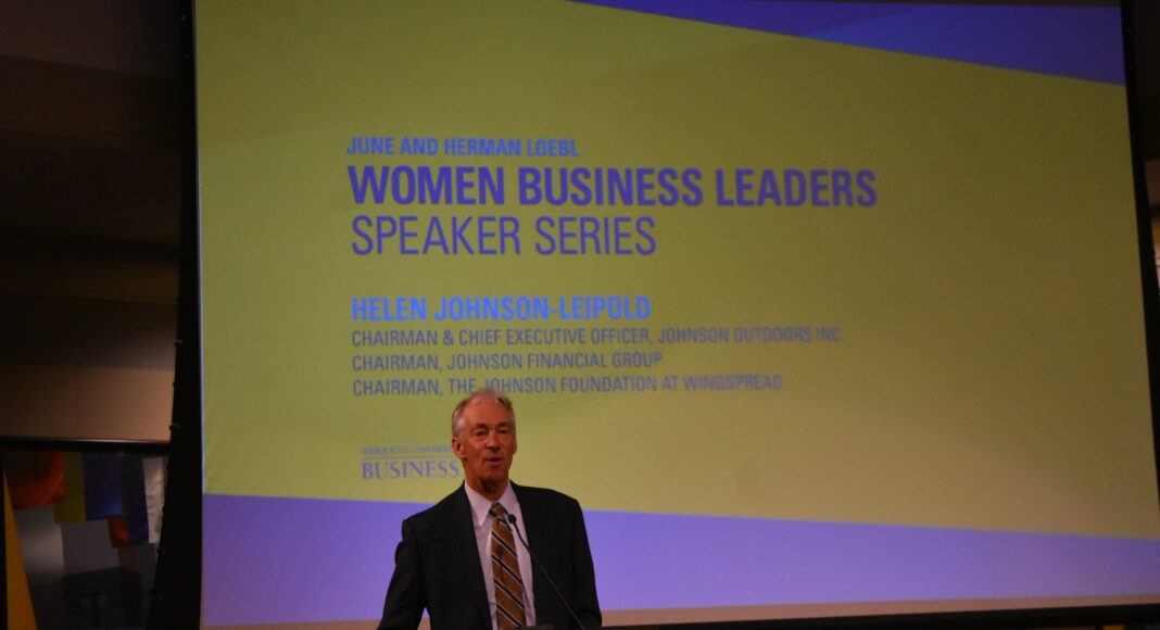 Helen Johnson-Leipold shares business tips for success at Marquette ...