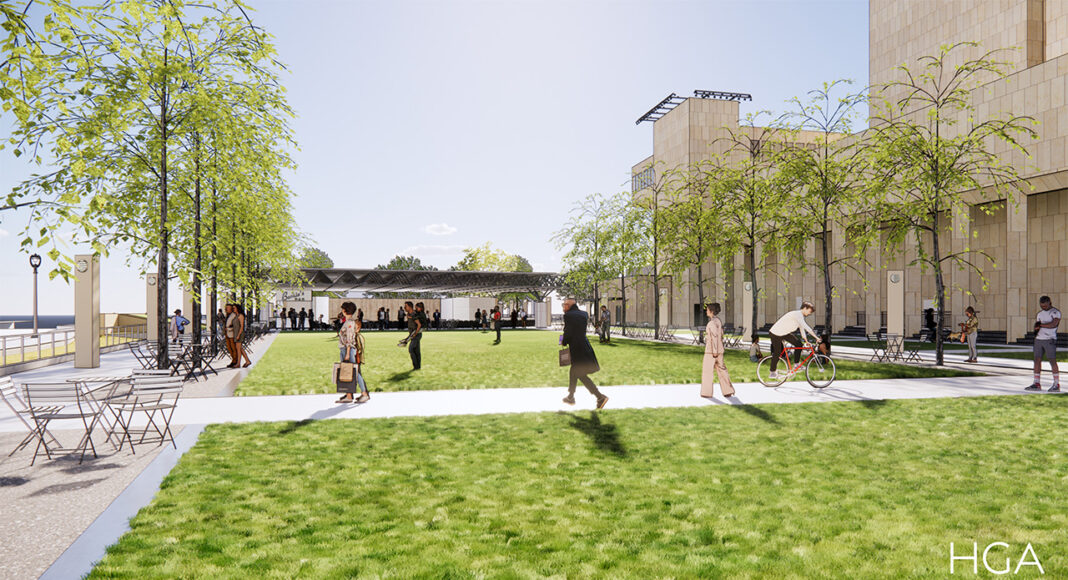 Marcus Center breaks ground on exterior campus renovations