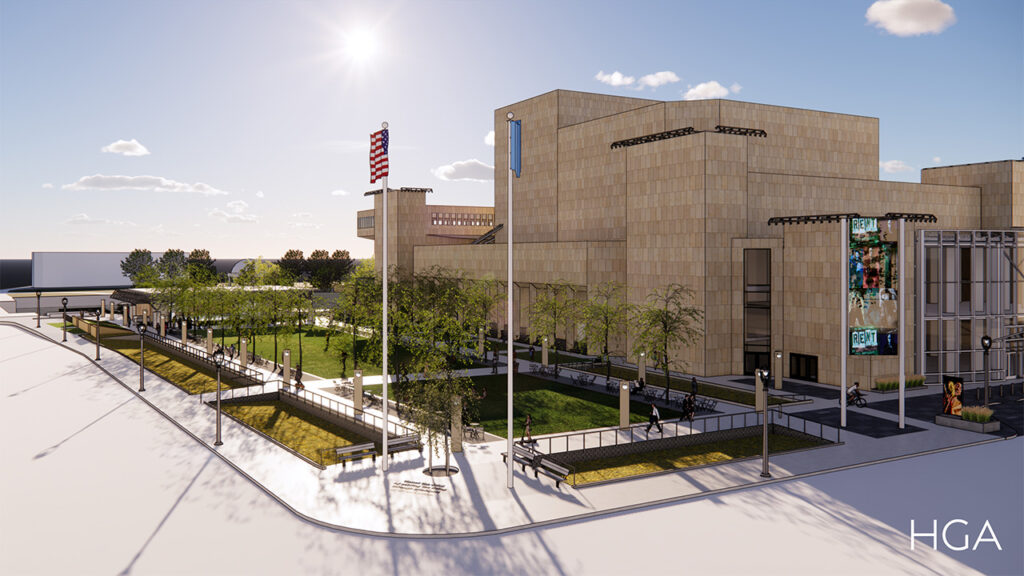 Marcus Center breaks ground on exterior campus renovations