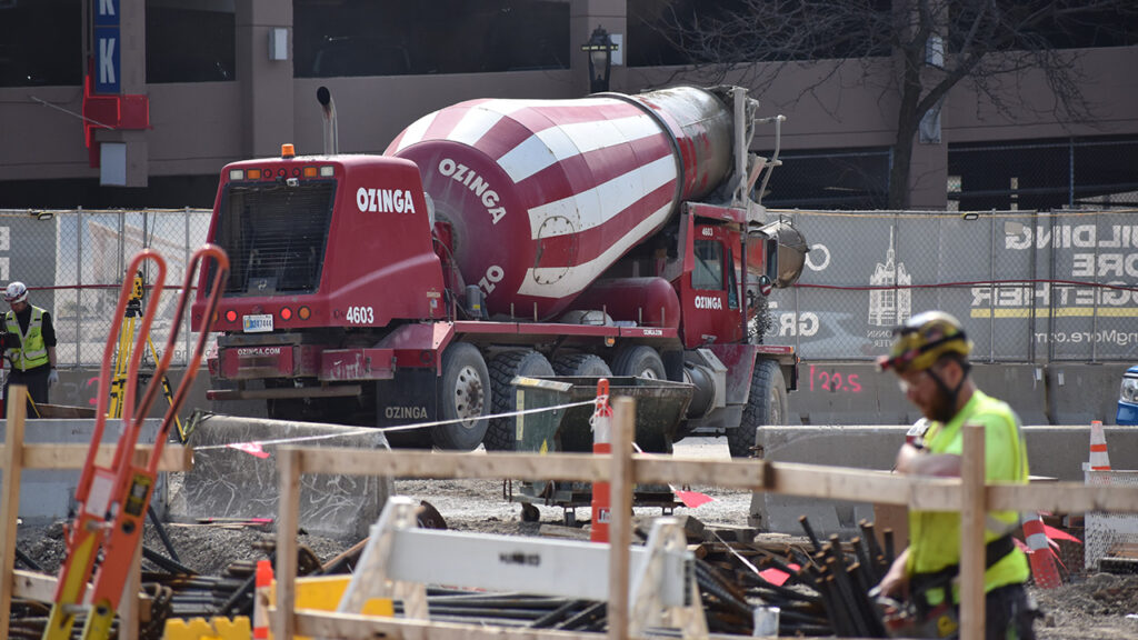Construction on Wisconsin Center expansion makes progress with concrete ...