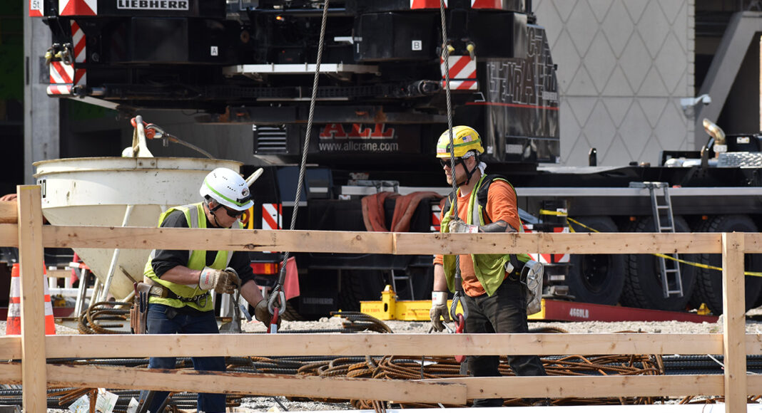 Construction on Wisconsin Center expansion makes progress with concrete ...