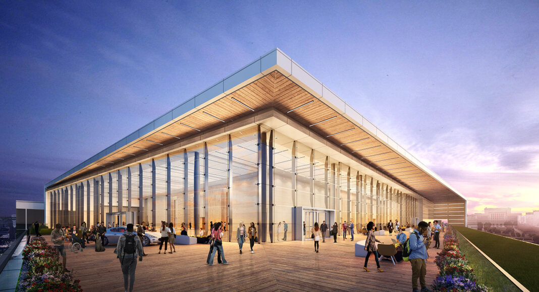 Construction on Wisconsin Center expansion makes progress with concrete ...