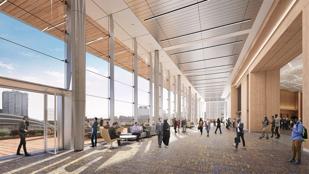 Construction on Wisconsin Center expansion makes progress with concrete ...