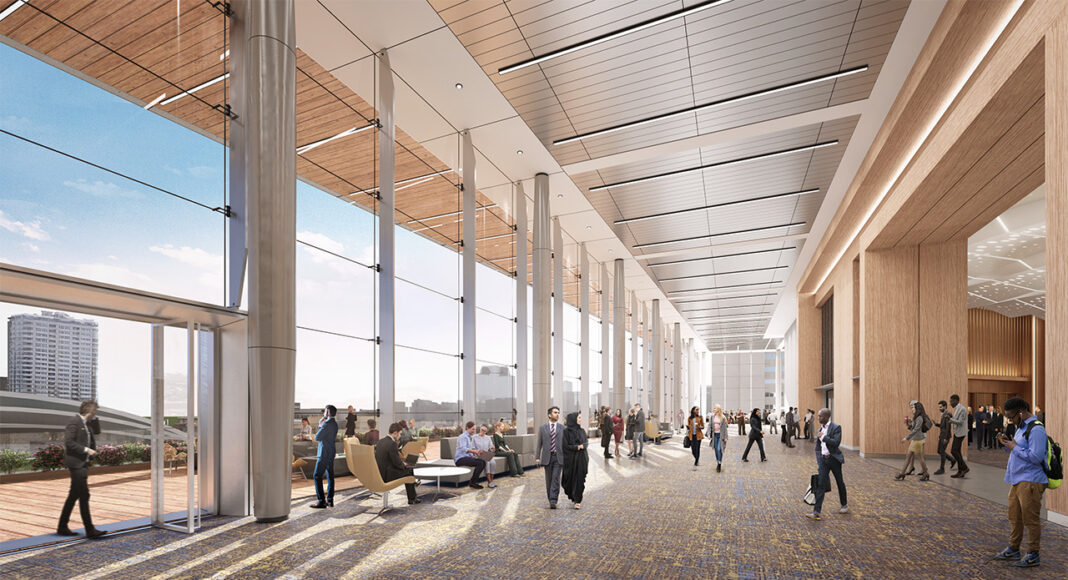 Construction on Wisconsin Center expansion makes progress with concrete ...