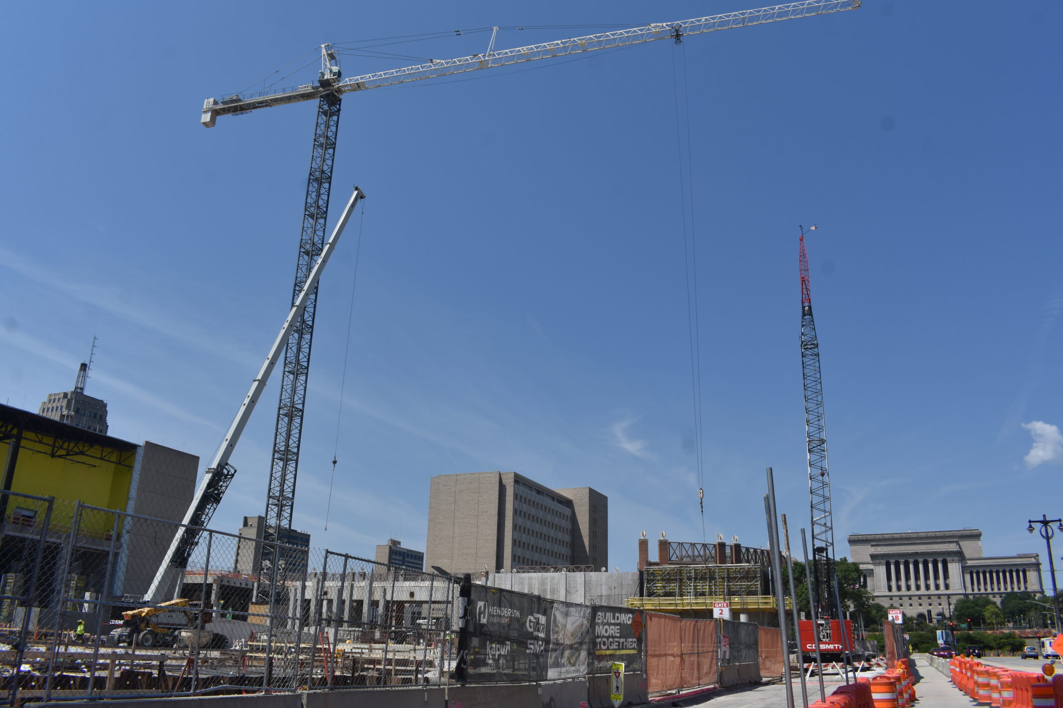 Wisconsin Center expansion construction progresses with start of ...