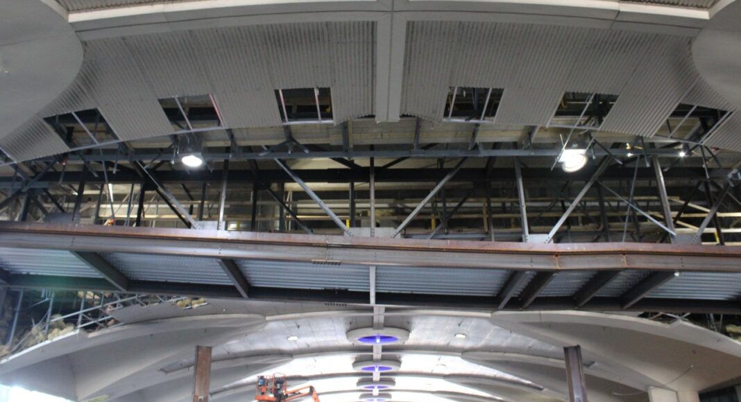 58,000-pound service corridor raised as part of Wisconsin Center expansion