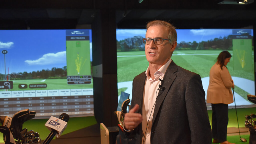 Brewers look to draw off-season crowd with X-Golf at American Family Field