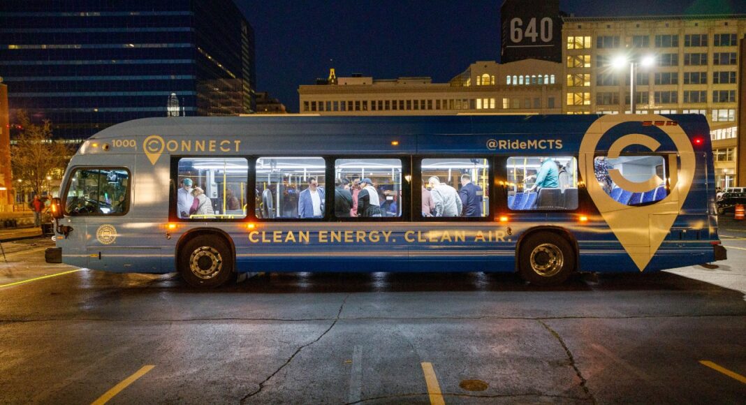 Milwaukee County gets first all-electric bus