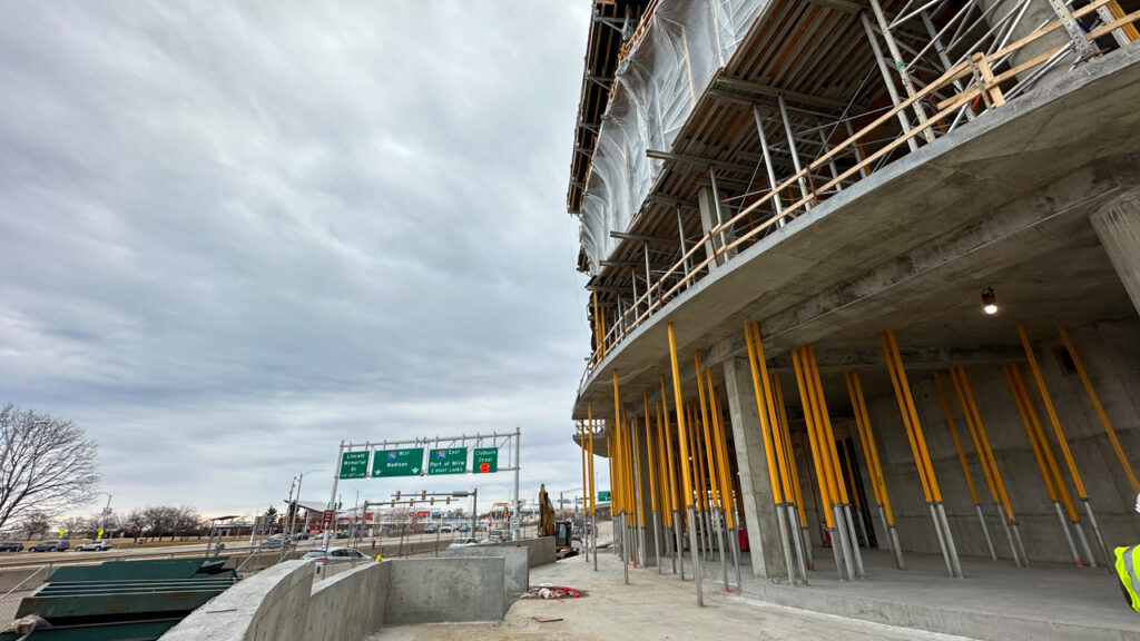 See photos of construction progress at The Couture in downtown Milwaukee