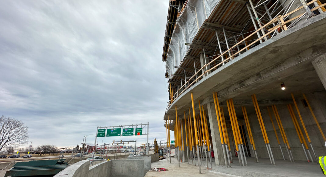 See photos of construction progress at The Couture in downtown Milwaukee