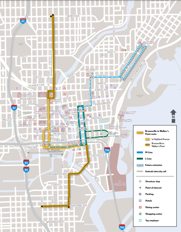 Milwaukee continues streetcar extension plans despite new funding obstacles