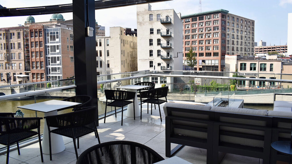 See photos of new food concepts, riverfront bar at Associated Bank ...