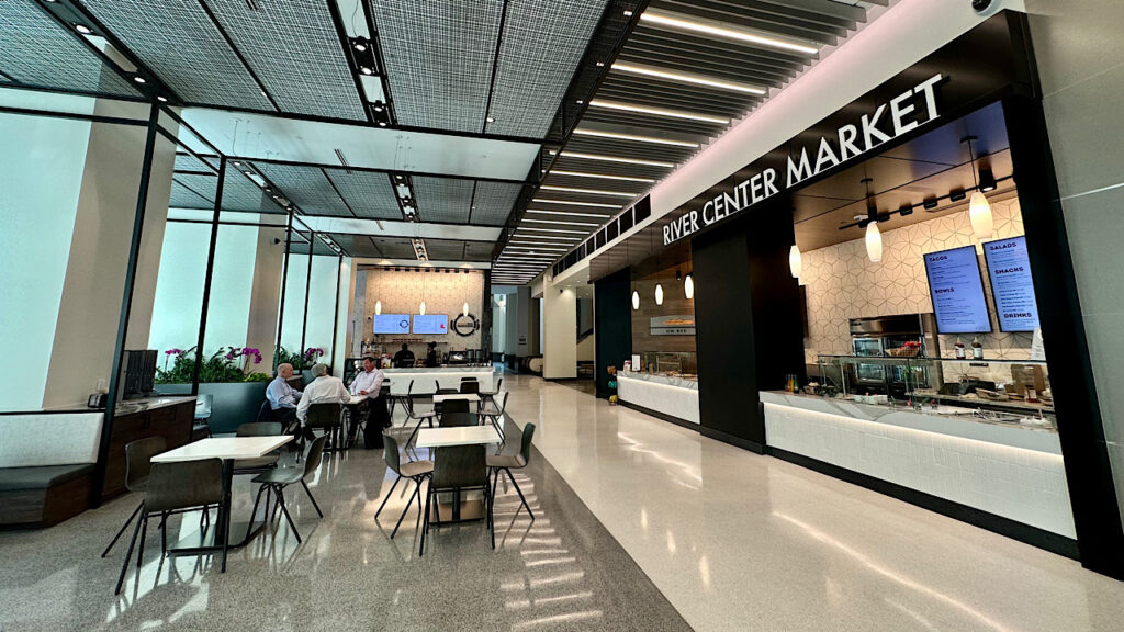 See photos of new food concepts, riverfront bar at Associated Bank River Center