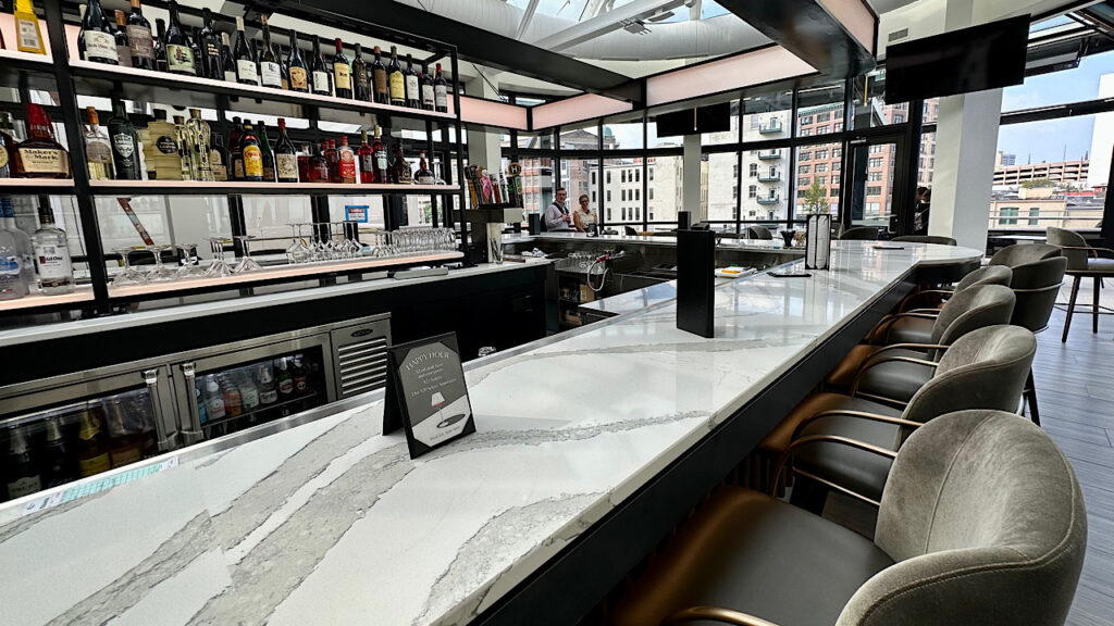 See photos of new food concepts, riverfront bar at Associated Bank ...