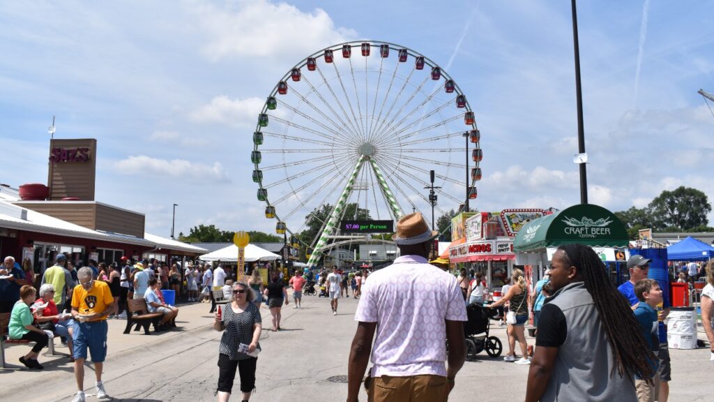 See photos from opening day of the Wisconsin State Fair