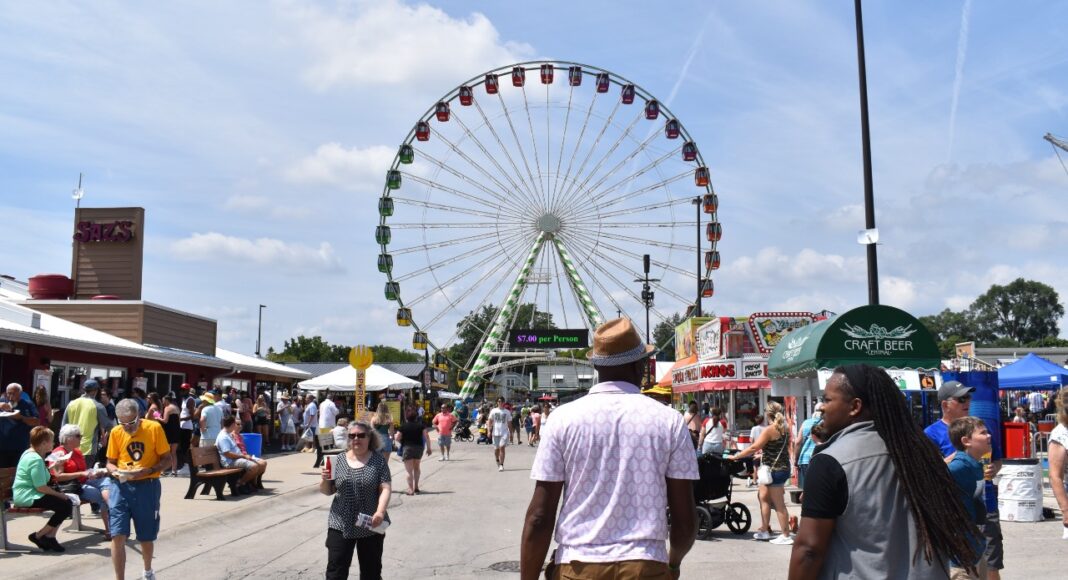 See photos from opening day of the Wisconsin State Fair