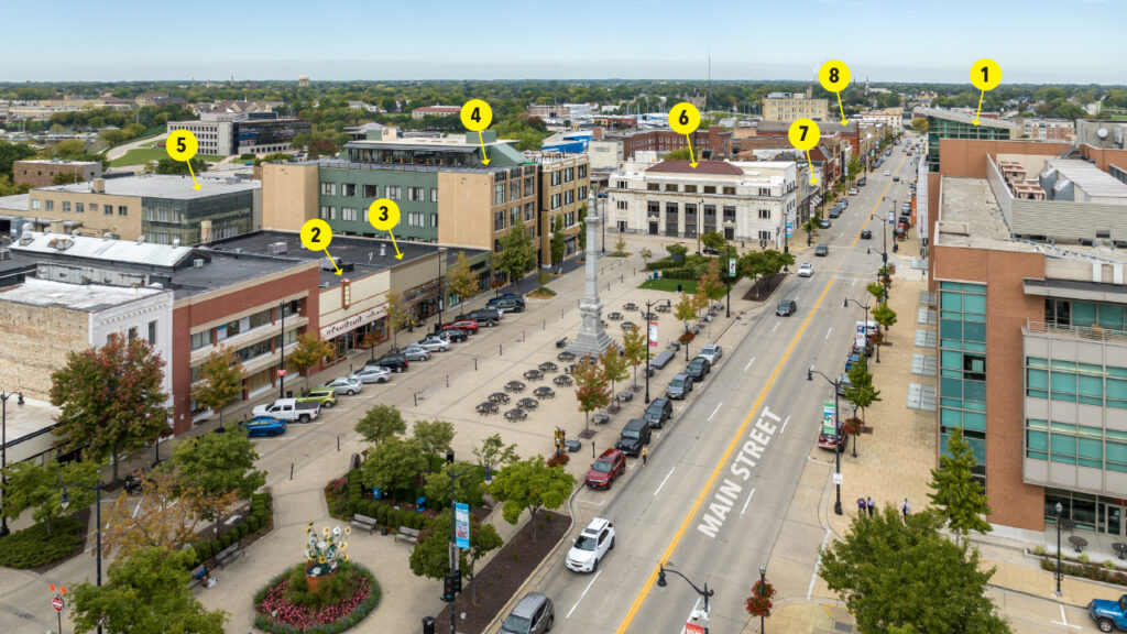 Who Owns The Block: Monument Square in downtown Racine