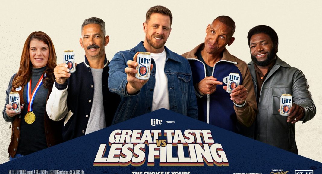 Miller Lite revives iconic ‘tastes great-less filling’ advertising debate