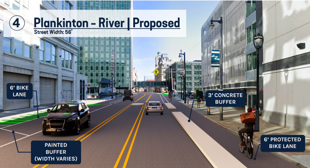 City planning $2 million redesign of Michigan Street in downtown Milwaukee