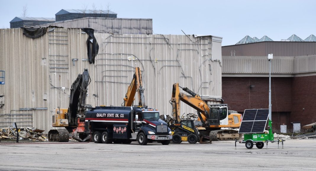 See photos: Demolition at Northridge Mall begins