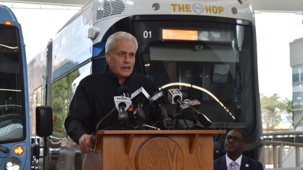 Officials unveil The Couture's transit concourse, launch full Hop L ...