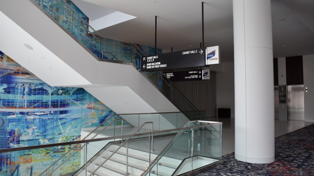 See photos of the completed Baird Center expansion