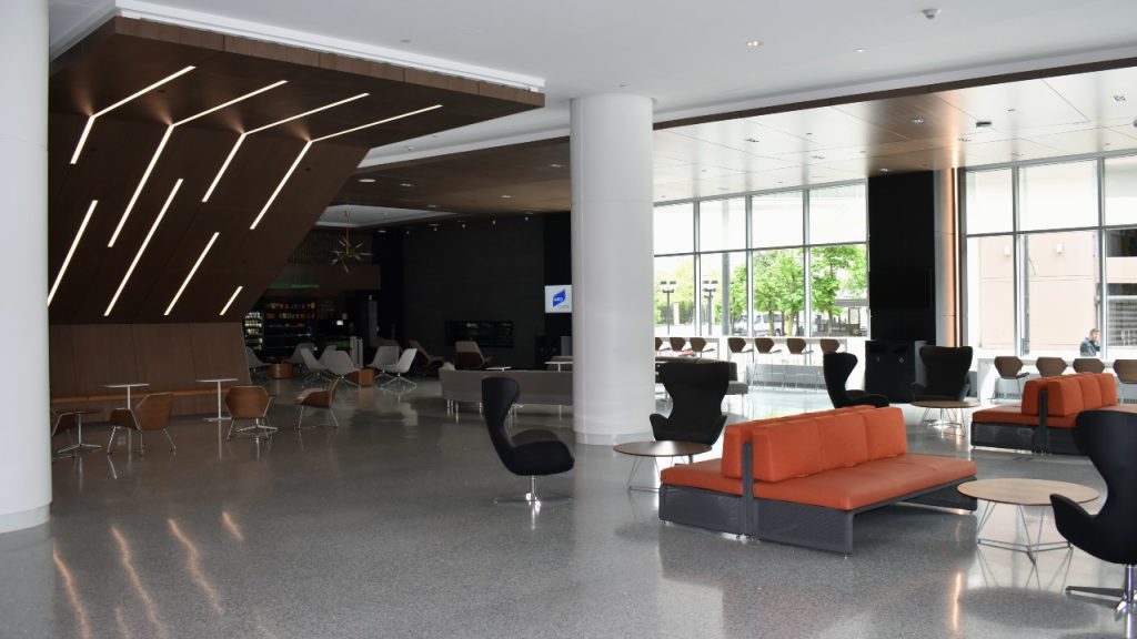 See photos of the completed Baird Center expansion