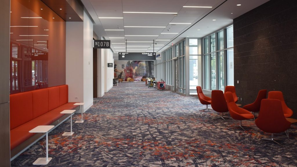 See photos of the completed Baird Center expansion