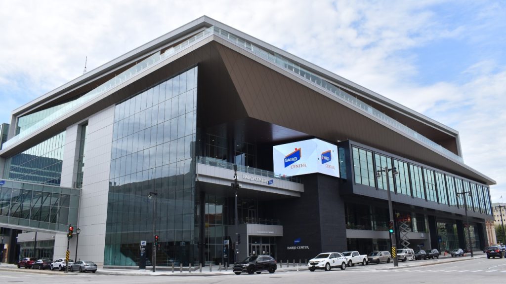 See photos of the completed Baird Center expansion