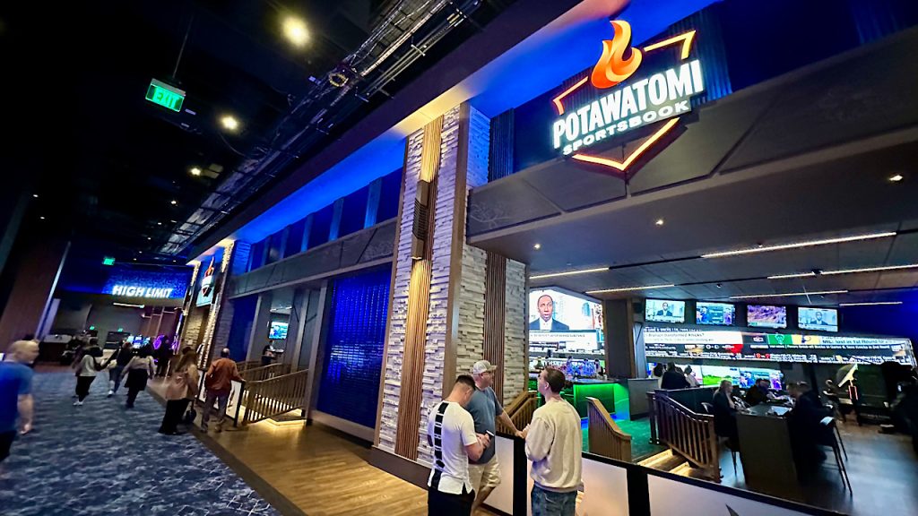 See photos: Potawatomi celebrates opening of permanent sportsbook