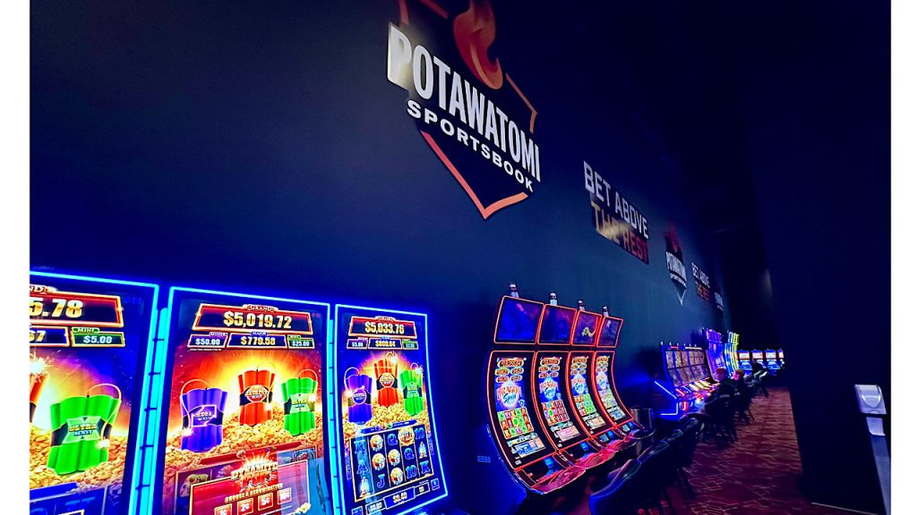 See photos: Potawatomi celebrates opening of permanent sportsbook