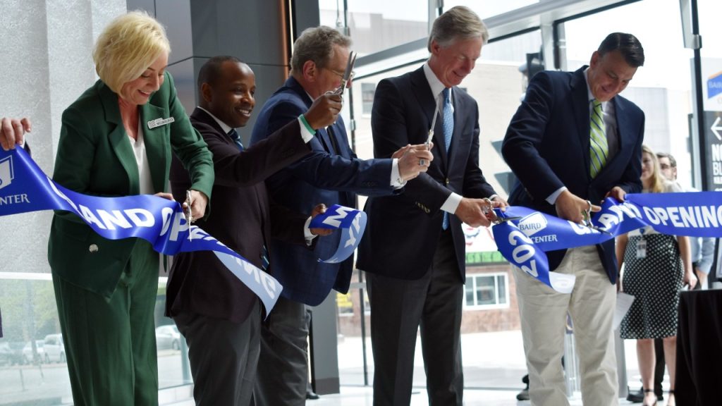 Leaders celebrate official opening of $456 million Baird Center expansion