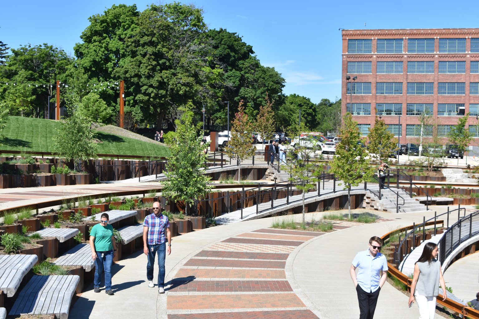 See photos: Harley-Davidson opens Davidson Park at Juneau Avenue ...