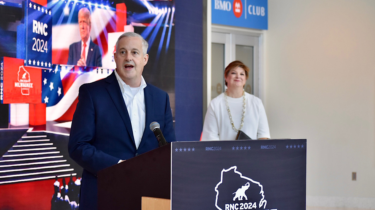 RNC begins buildout work at Fiserv Forum, unveils renderings of main stage