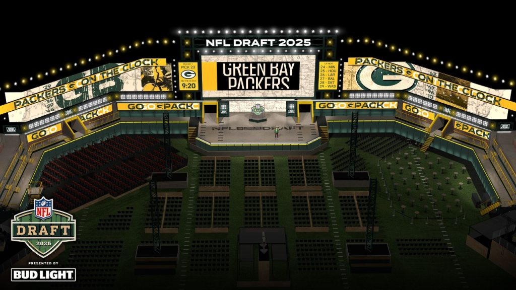NFL reveals plans for Draft setup at Lambeau Field and Titletown district