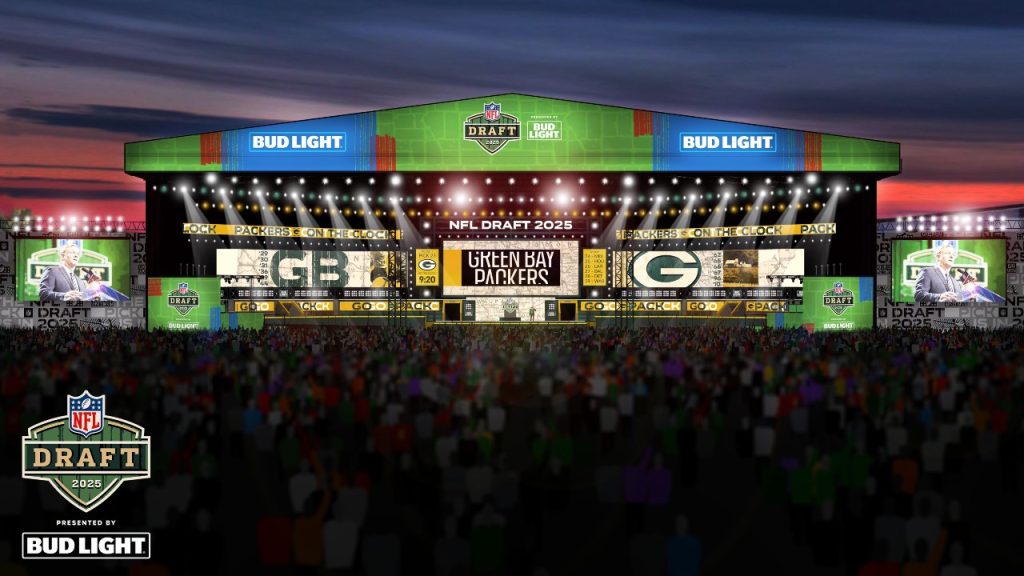 NFL reveals plans for Draft setup at Lambeau Field and Titletown district