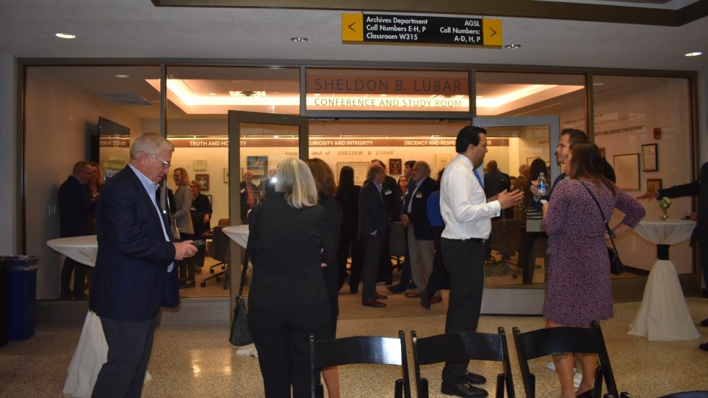 UWM honors Sheldon Lubar with conference room and exhibit on his 96th ...