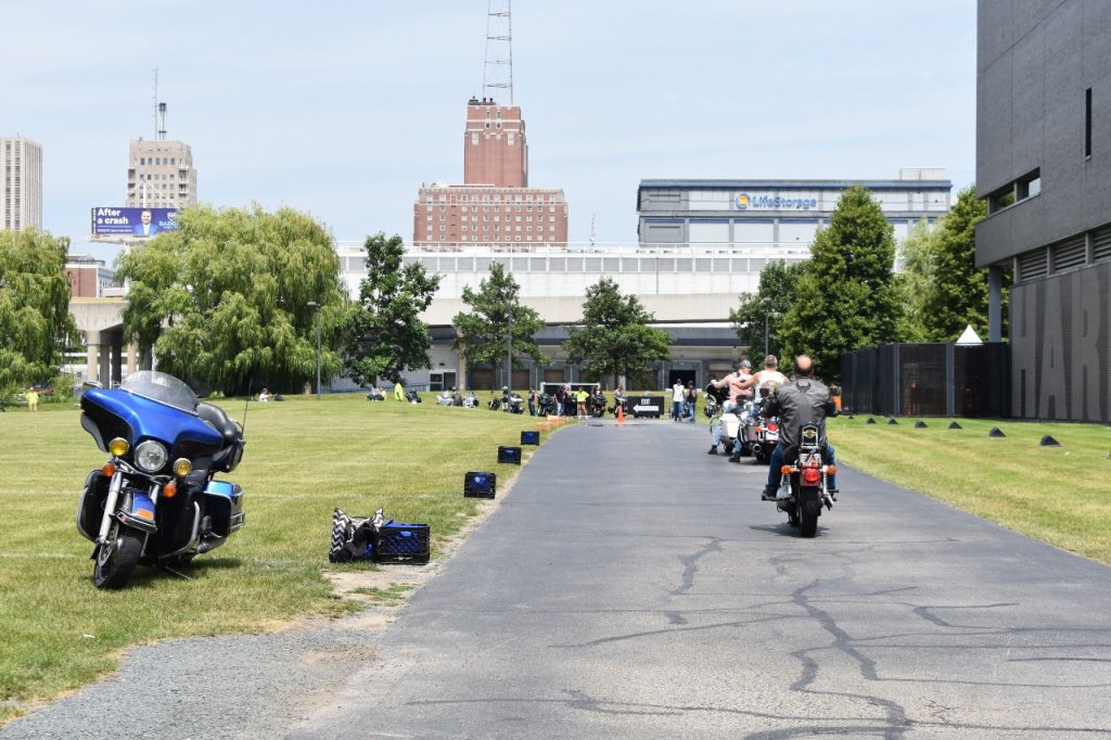 See photos: Harley-Davidson enthusiasts arrive for day one of 2025 ...
