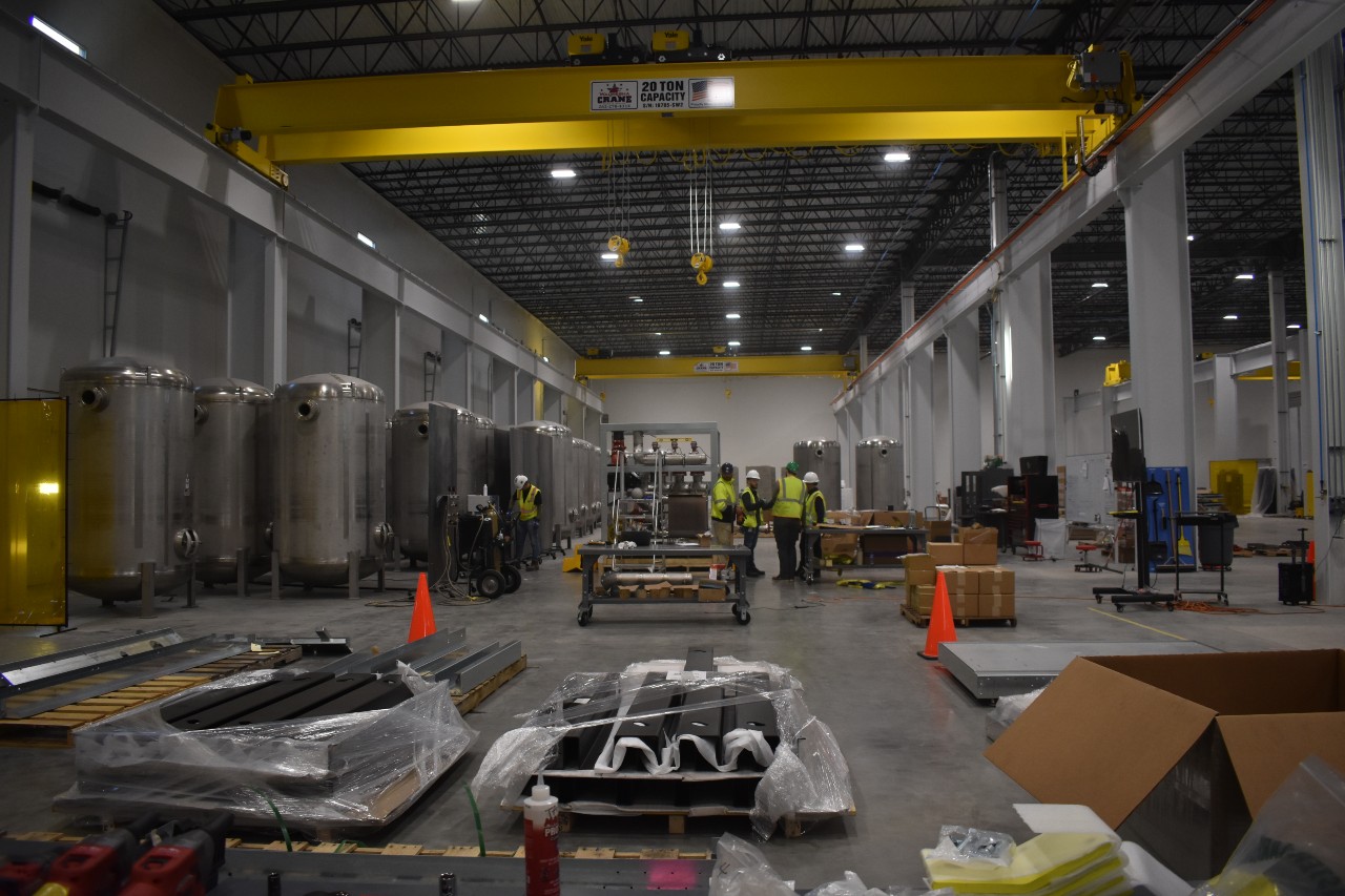 Photos: First data center products nearing completion at Modine’s new ...