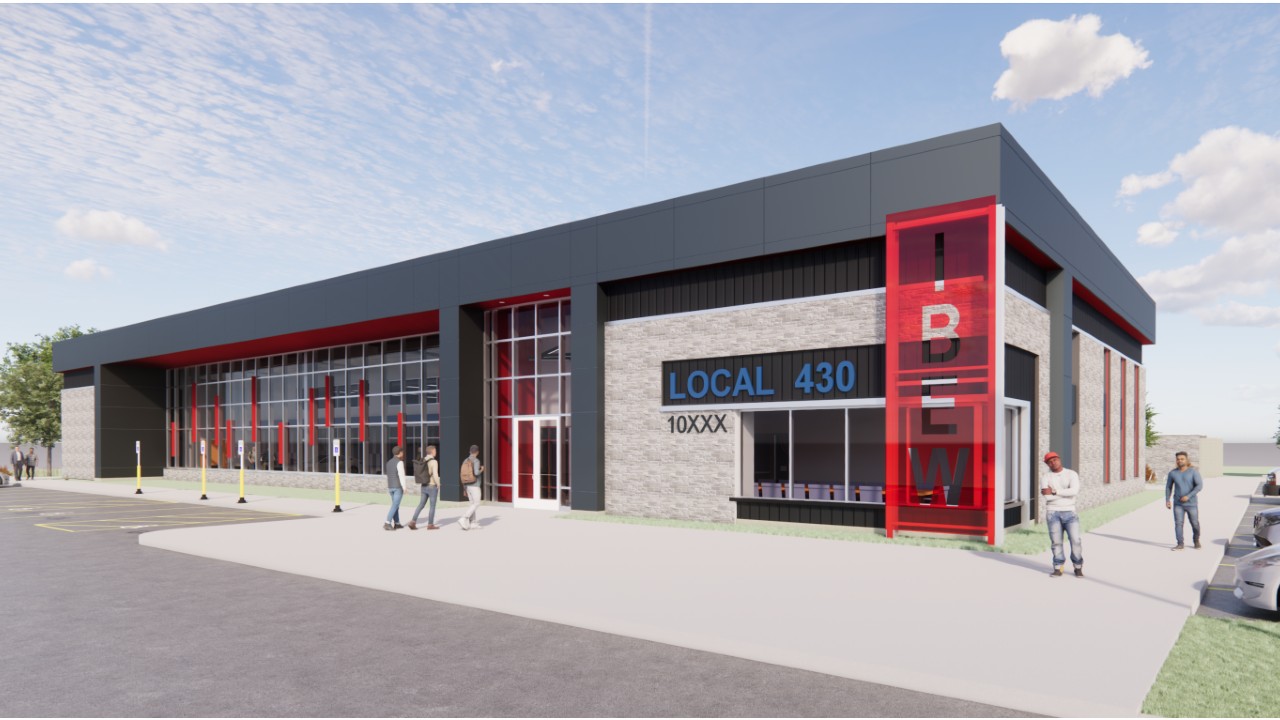 IBEW plans new union hall in Mount Pleasant